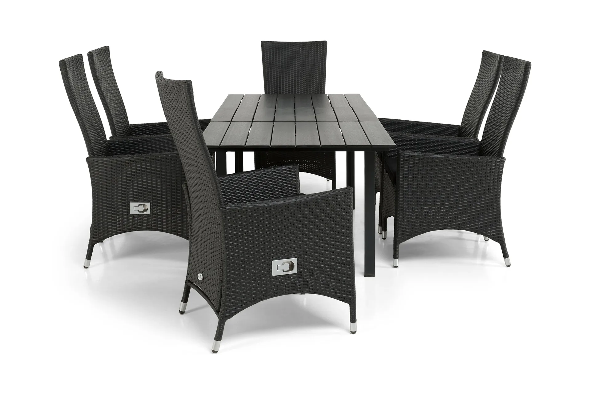 Comfort Garden Spisegruppe Portland 152-210x90 + 6 Jenny Stol Stillbar ...