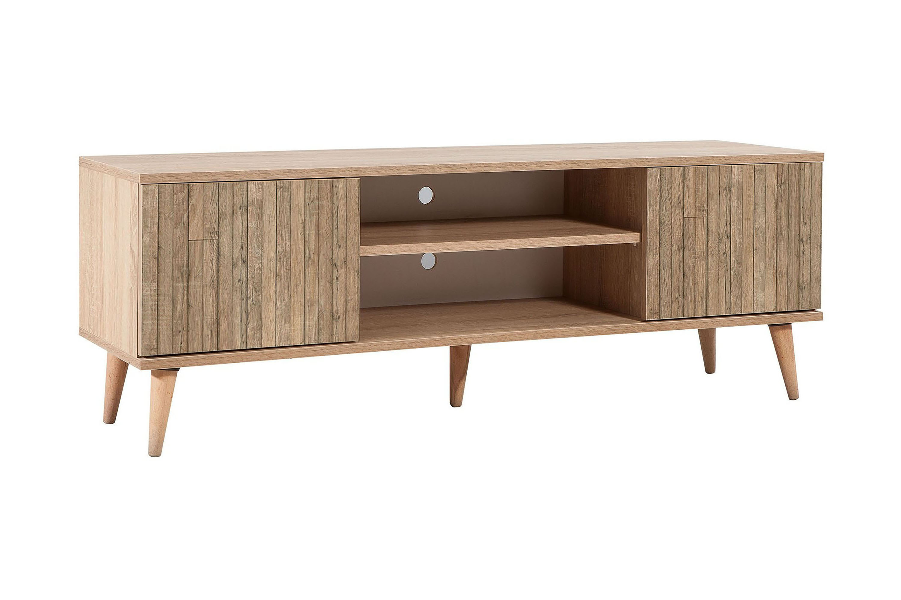 TV-benk Dirk 140 cm Panel Brun - Møbler - Chilli