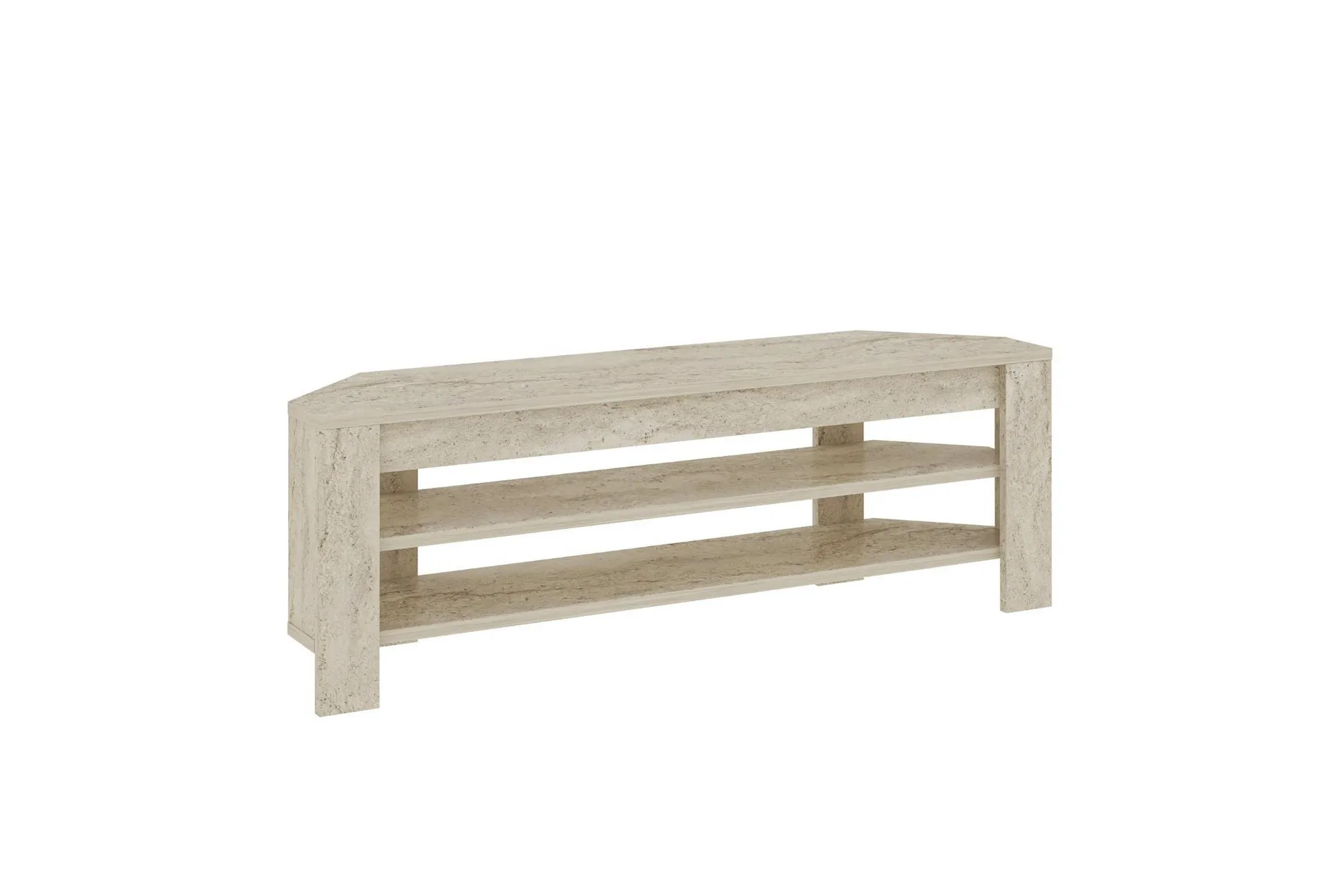 Oderzo TV-benk 120 cm Travertin - Møbler - Chilli