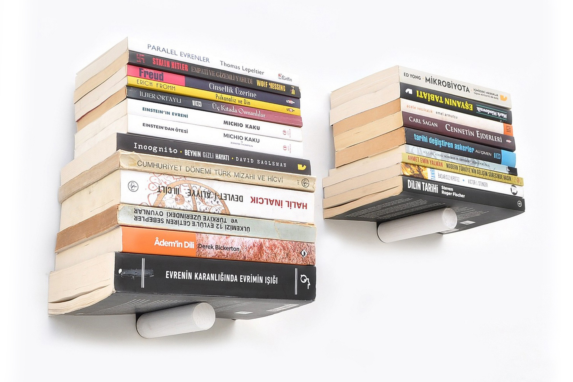 Vegghylle Befus 21 cm Svart | Hvit - Oppbevaring - Chilli