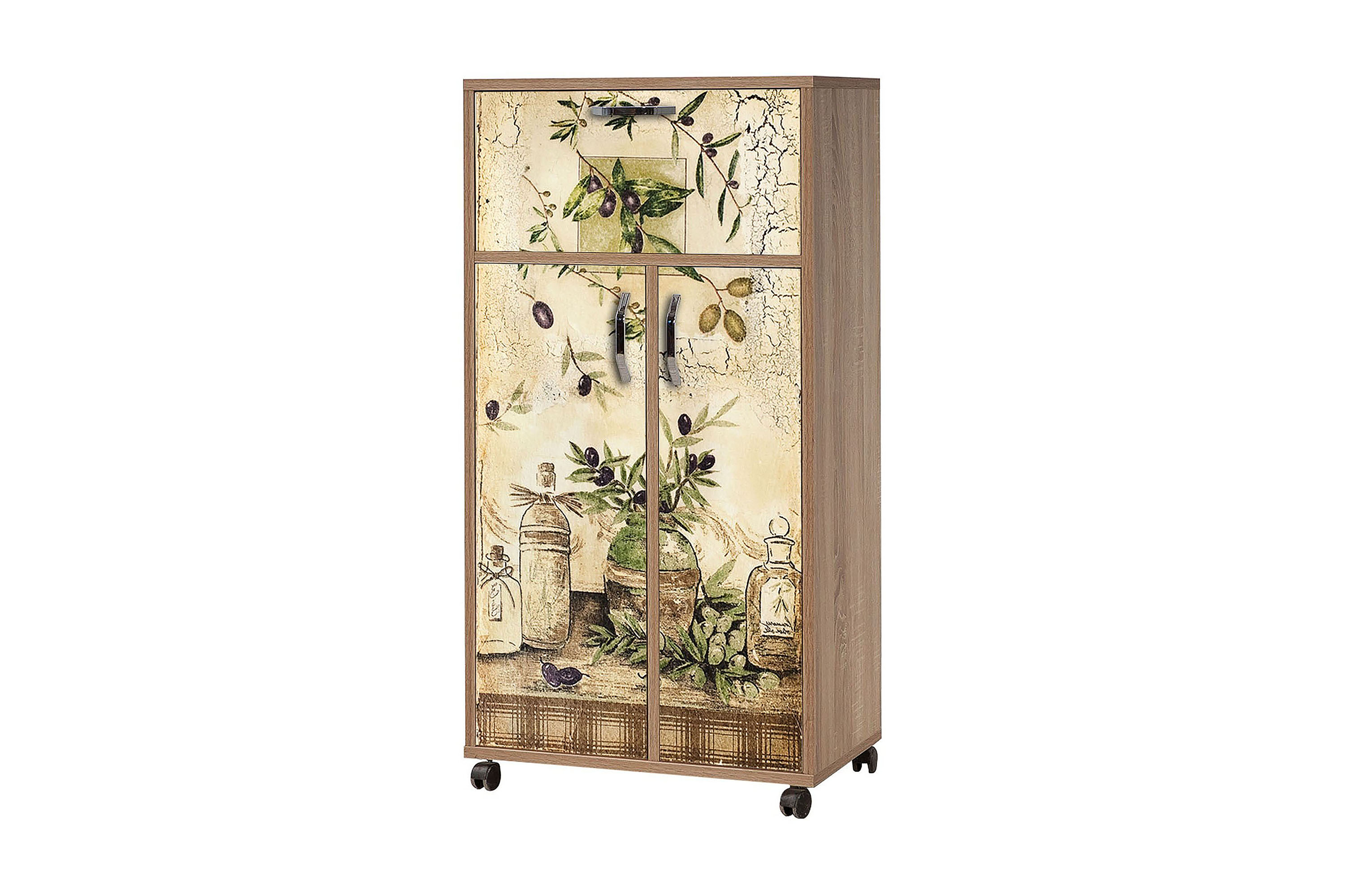 Kjøkkenskap Kicker 116 cm Tre | Natur - Oppbevaring - Chilli